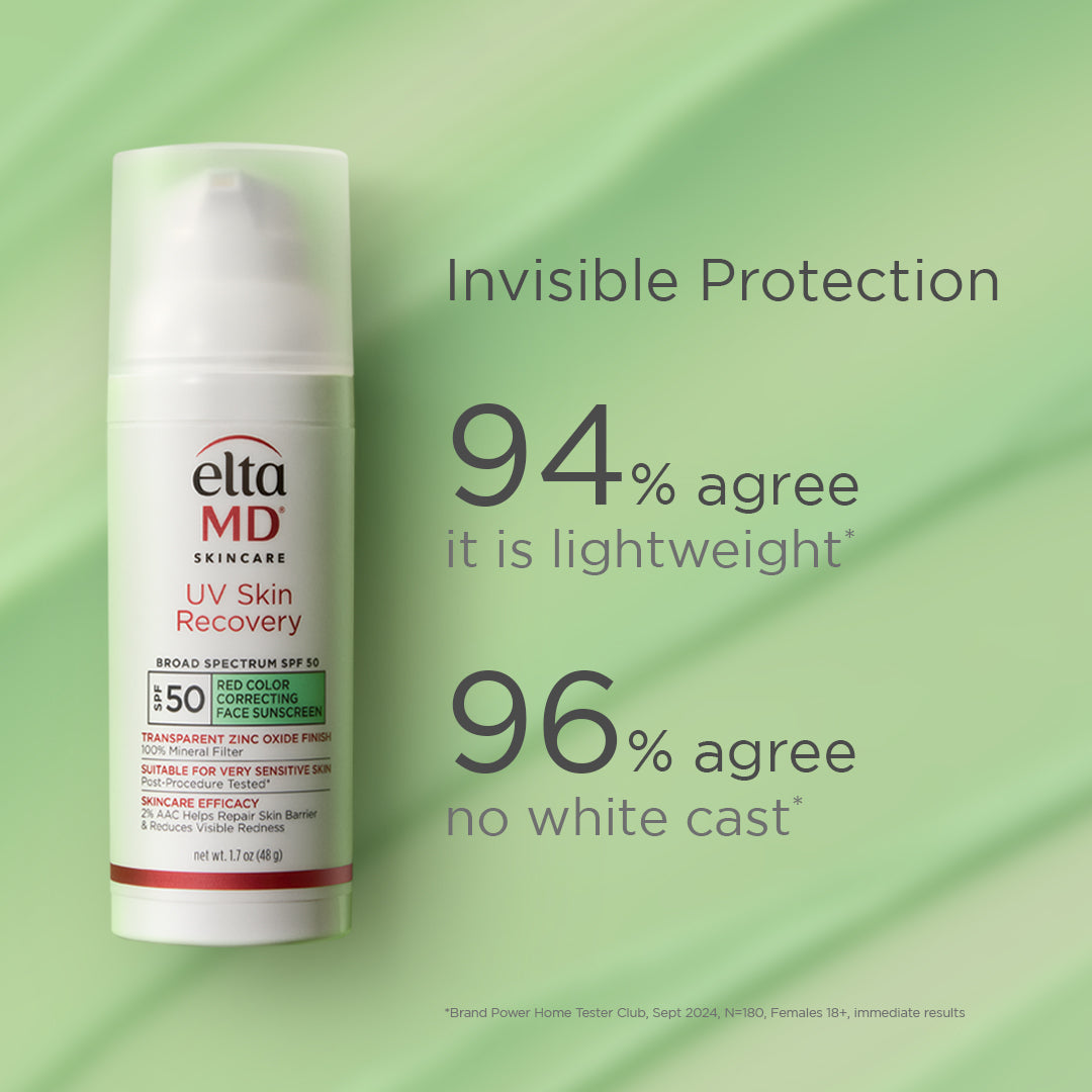 UV Skin Recovery Red Color Correcting Green Tint | Broad-Spectrum SPF 50 | EltaMD®