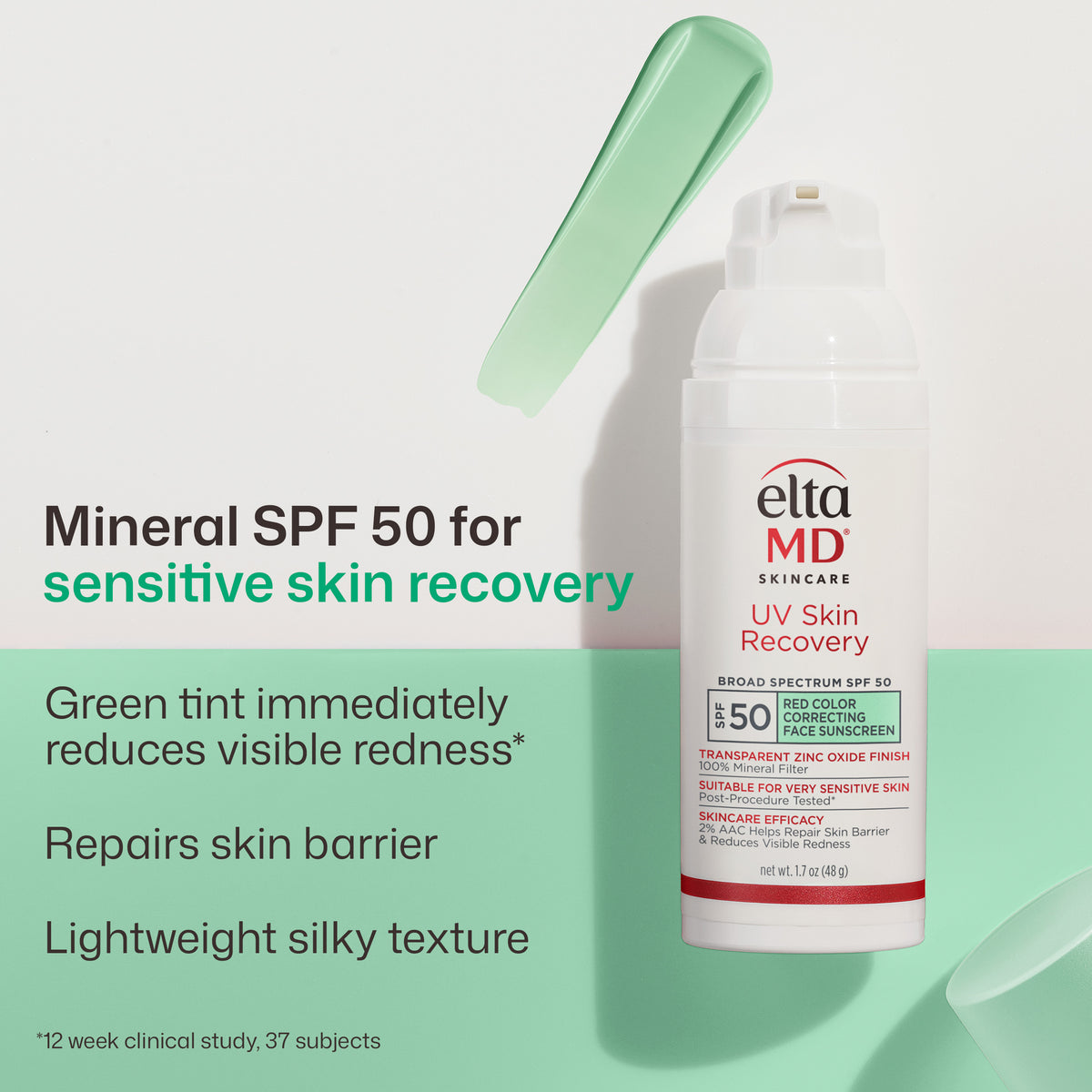 UV Skin Recovery Green Tinted Sunscreen SPF 50 | EltaMD®