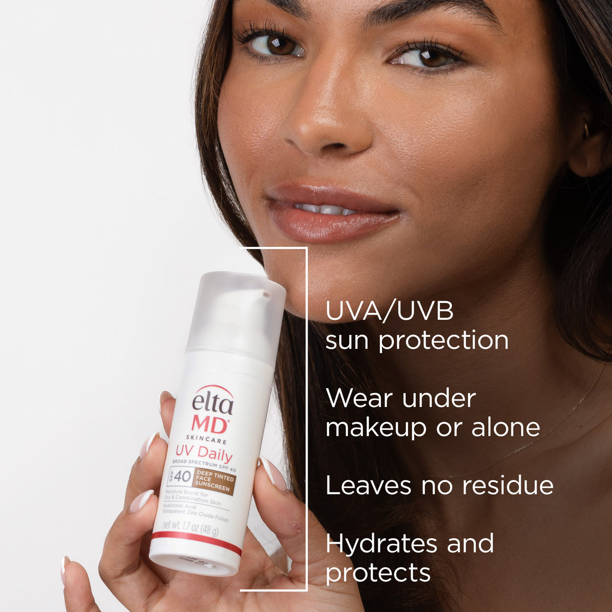 UV Daily Deep Tinted Broad-Spectrum SPF 40 | Tinted Sunscreen | EltaMD®